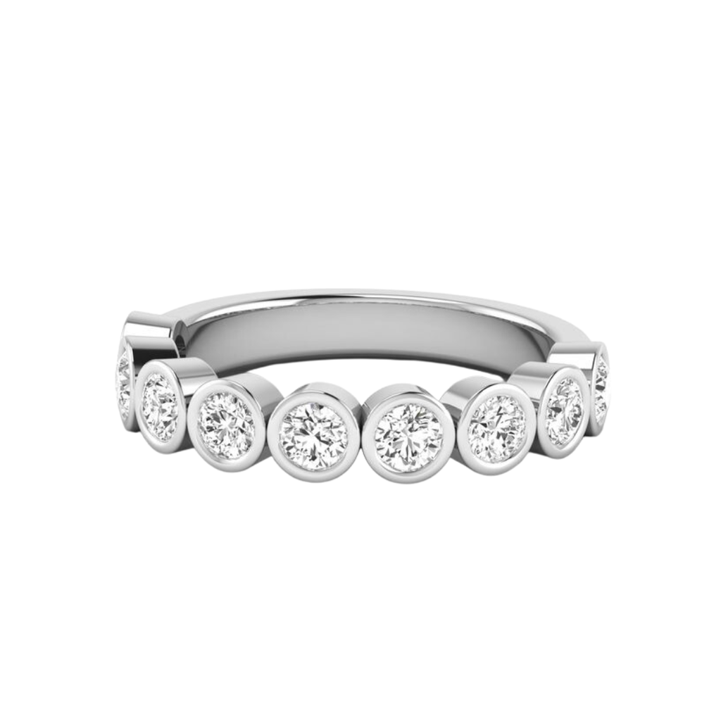 Round Bezel Band – Crawford Jewelers