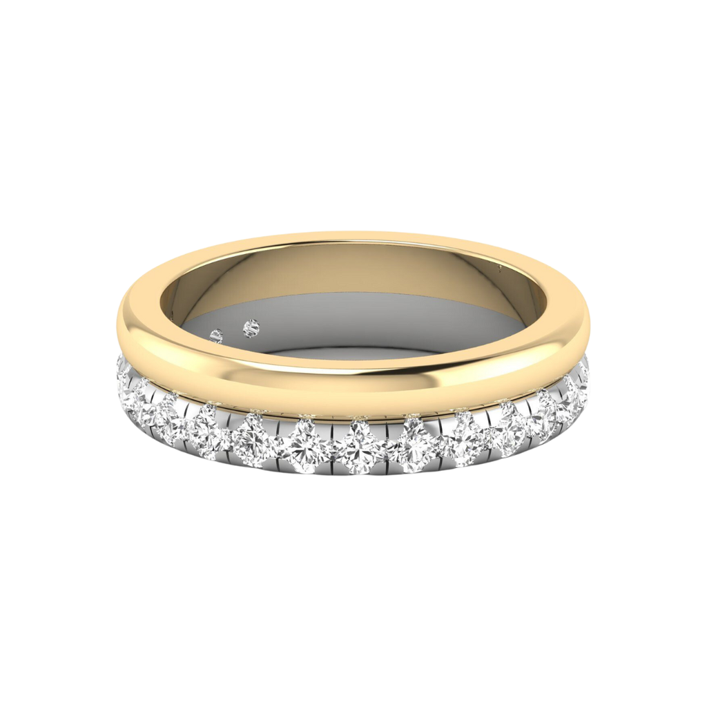 Two Stack Illusion Band – Crawford Jewelers