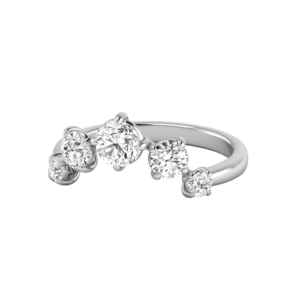 Starlight Contour Band – Crawford Jewelers